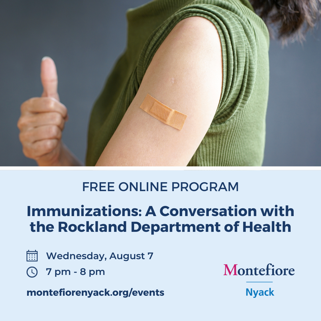 Immunizations: A Conversation with the Rockland Department of Health ...